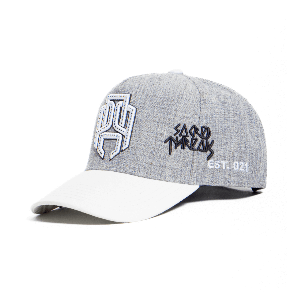 AP CROWN HILOS SAGRADOS GAIA GORRA AJUSTABLE ALL OVER GRIS – Libur