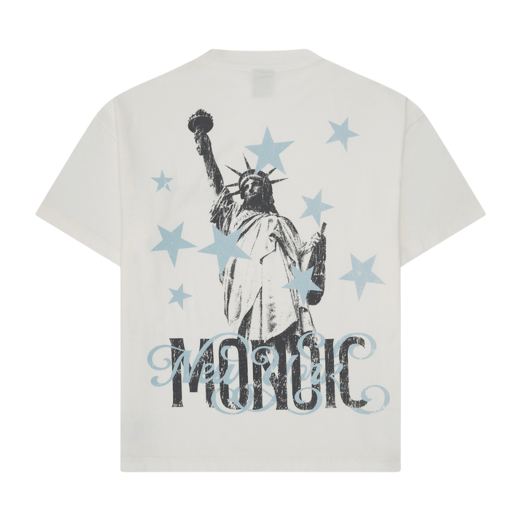 MONOIC NYC CAMISETA FREEDOM BLANCO HUESO – Libur