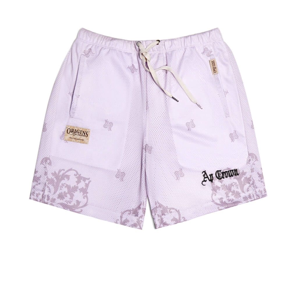 AP CROWN ORIGENES SOURCE SILK SHORTS MORADOS – Libur