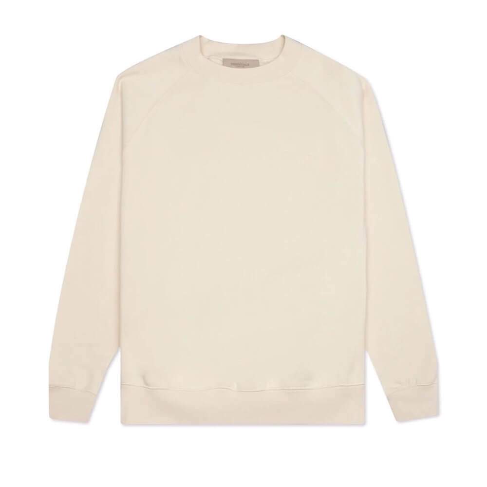 FEAR OF GOD ESSENTIALS OVERSIZE BEIGE CREWNECK BAG – Libur
