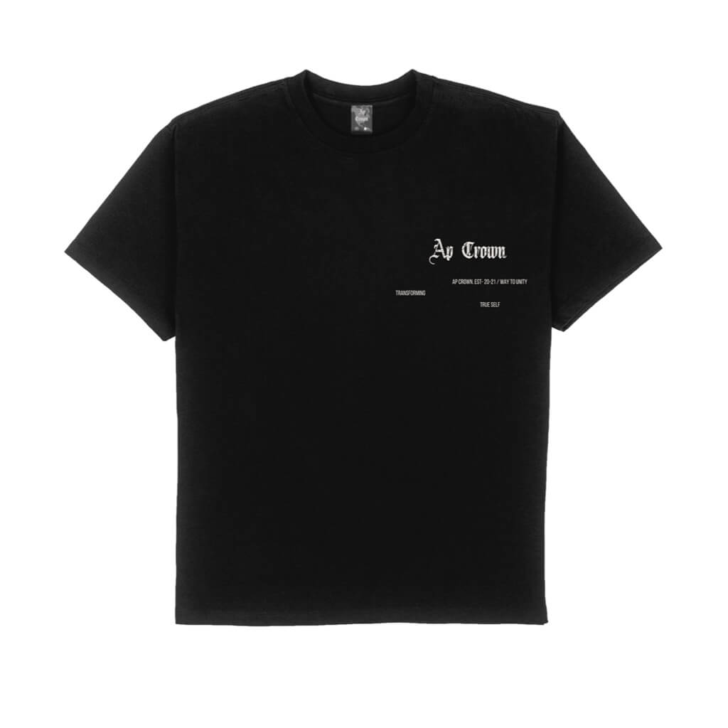 AP CROWN KODESH OVERSIZE BLACK T-SHIRT – Libur